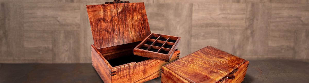Home Decor Wooden Jewelry Box Collection | Martin & MacArthur