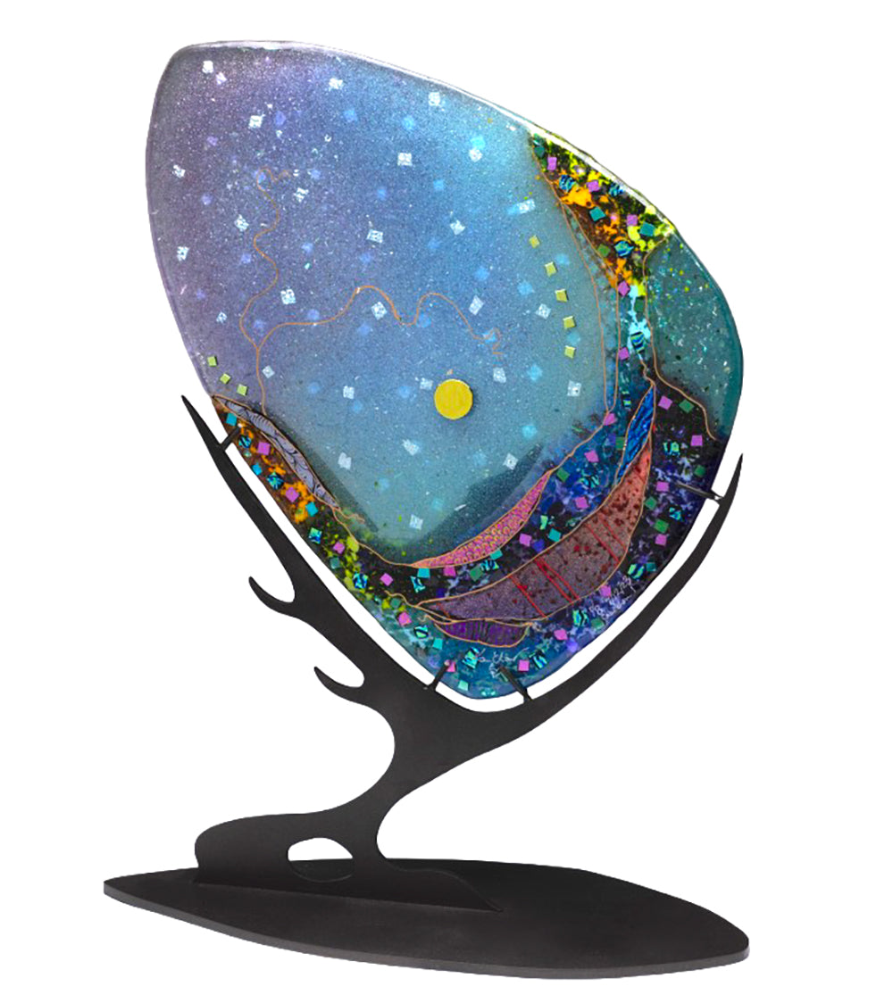 Giant Shell on Stand - Cobalt Blue – Martin & MacArthur