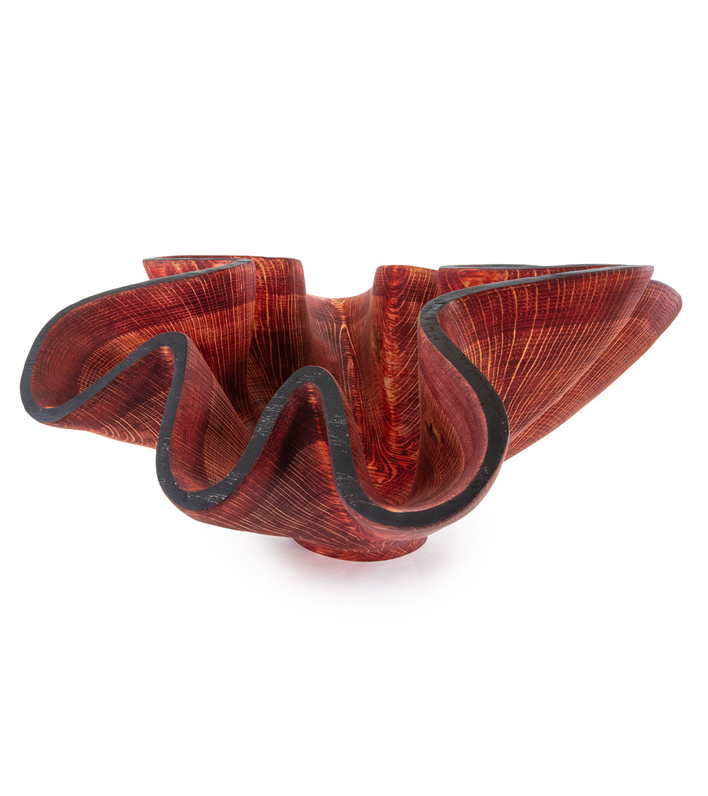 Carved Vessel "Autumn Leaf " by Andy DiPietro – Martin & MacArthur