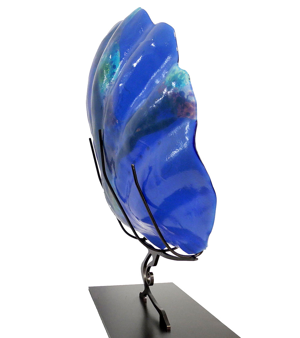 Giant Shell on Stand - Cobalt Blue – Martin & MacArthur