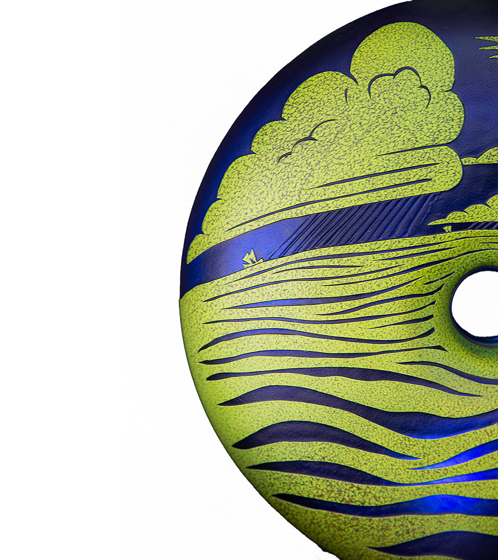 Glass "Whale Disc" Sculpture – Martin & MacArthur