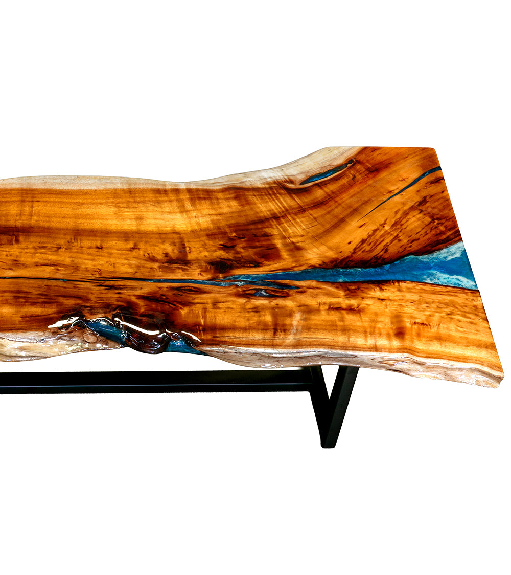 Koa Slab Table with Resin by S. Isaac Anderson – Martin & MacArthur