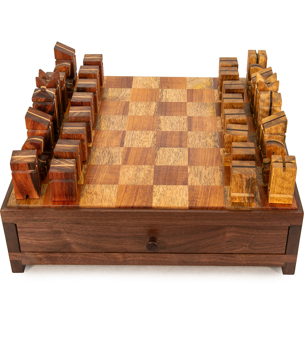 Kinsey Koa/Mango Chess set – Martin & MacArthur
