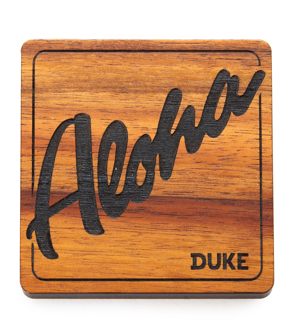 Duke Koa Coaster – Aloha – Martin & MacArthur