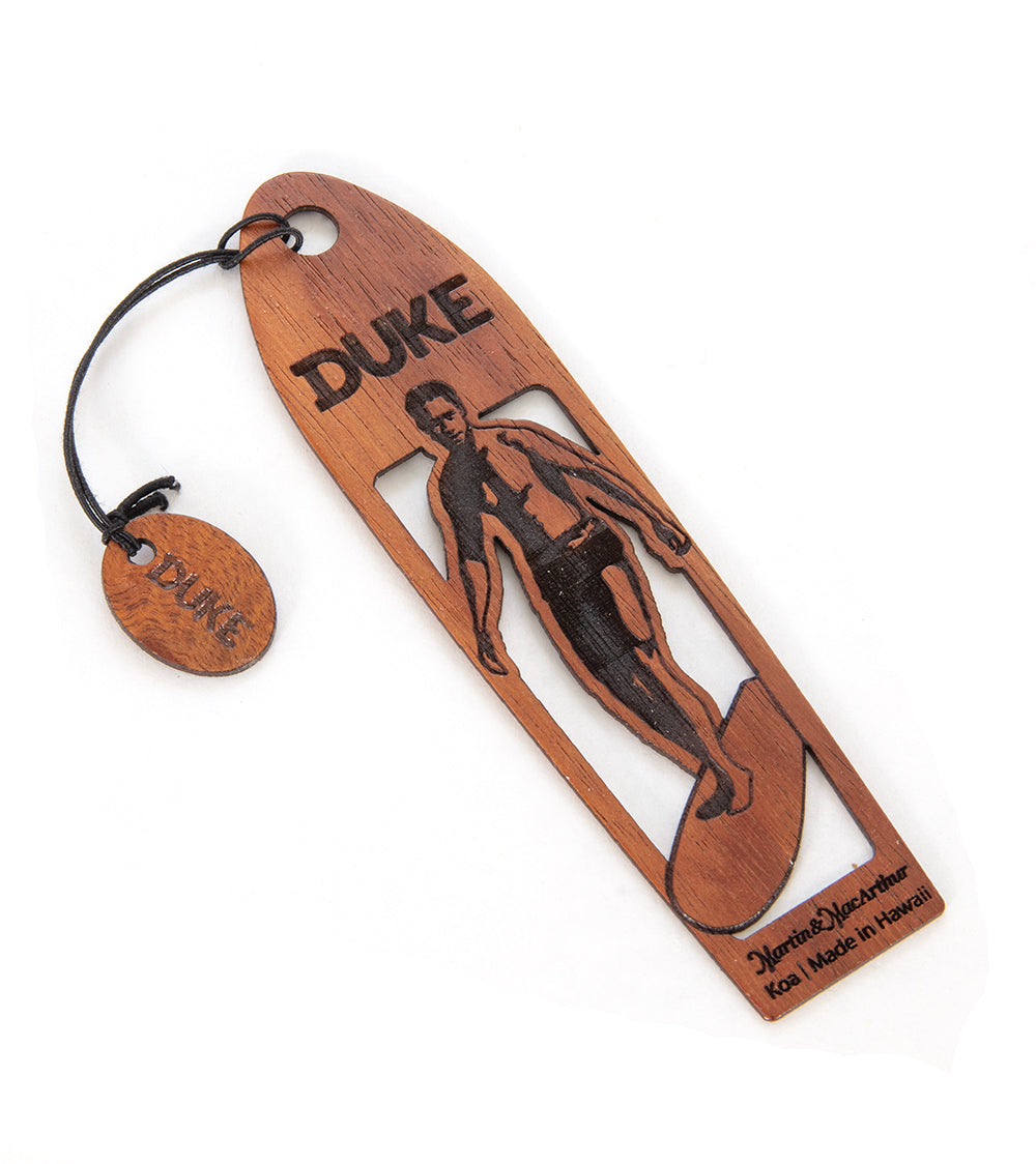 Duke Koa Bookmark - Duke Surfing – Martin & MacArthur