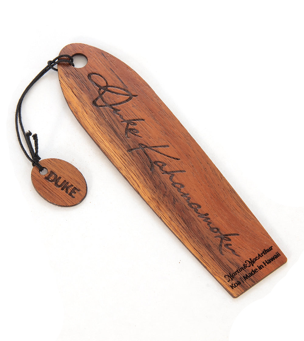 Duke Koa Bookmark - Duke Signature – Martin & MacArthur