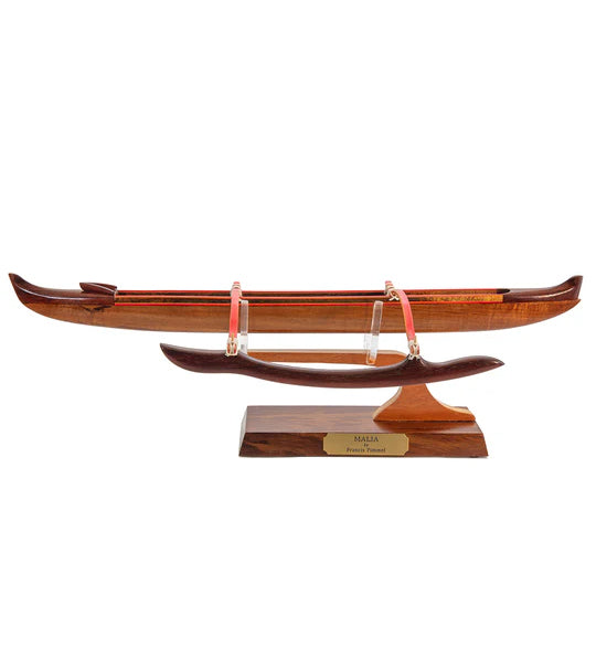 Koa 20" Canoe "Malia with Koa Hull" by Francis Pimmel – Martin & MacArthur