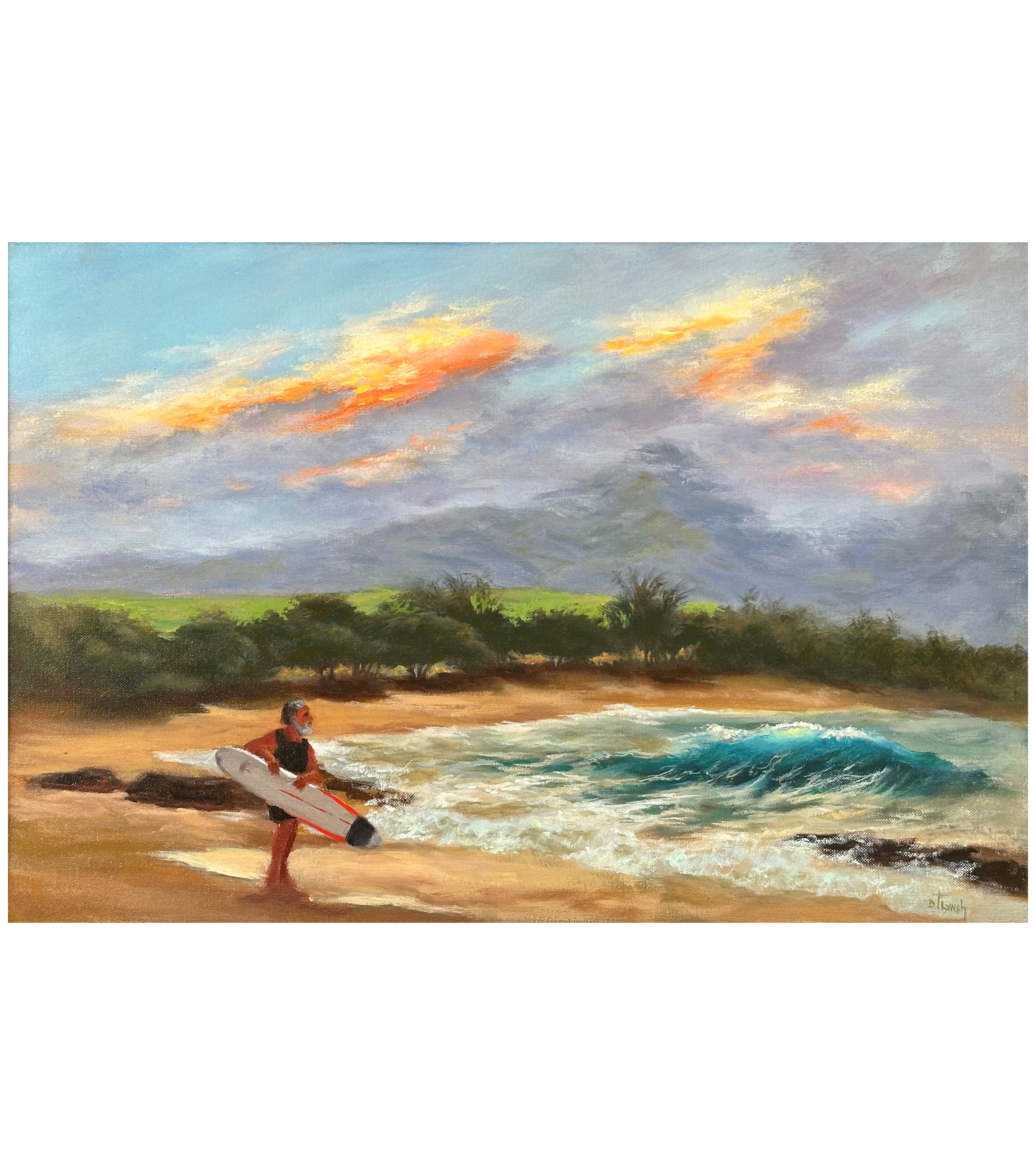 Pau Hana Surf Session by Deb Lynch – Martin & MacArthur