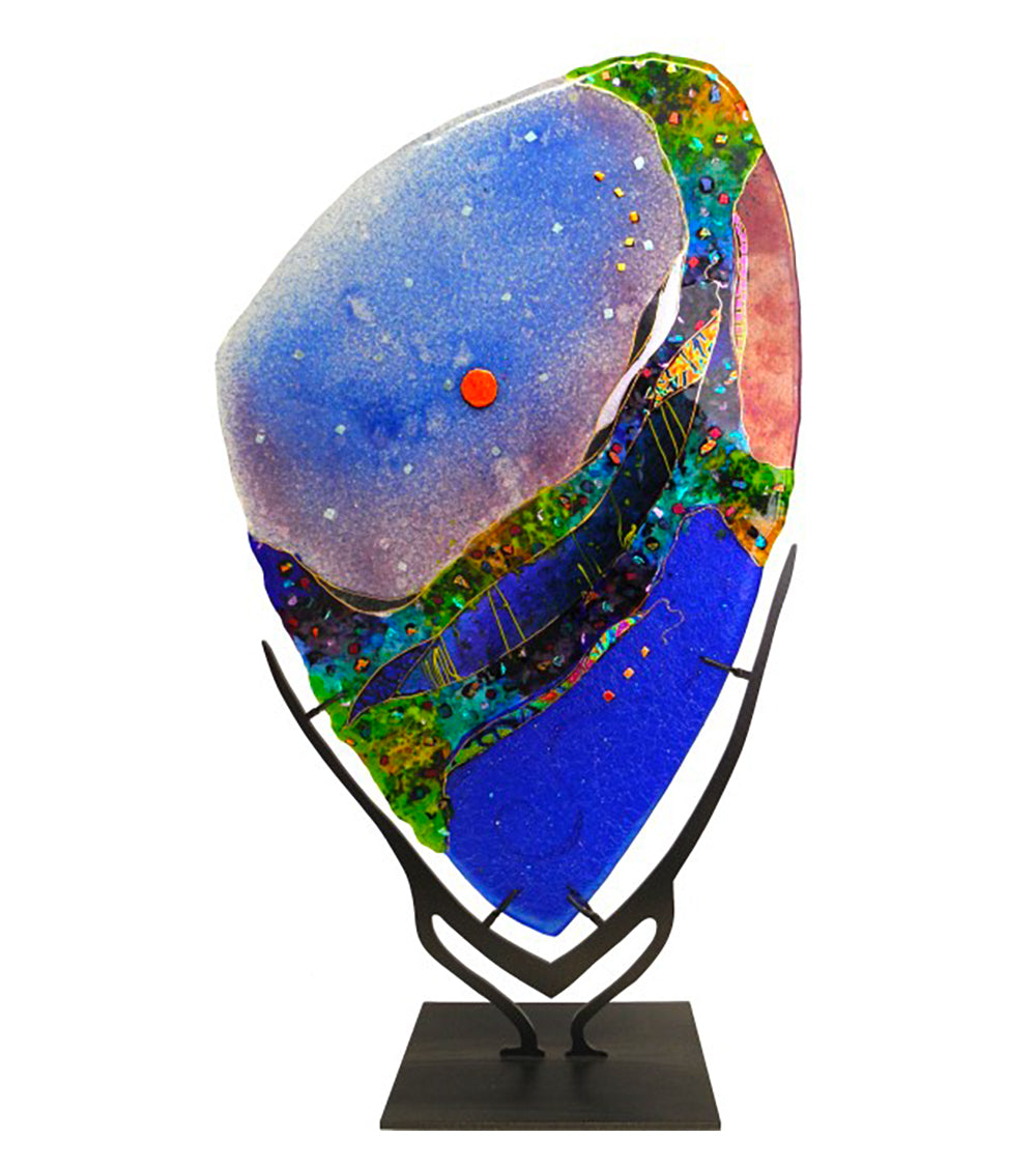 Giant Shell on Stand - Cobalt Blue – Martin & MacArthur