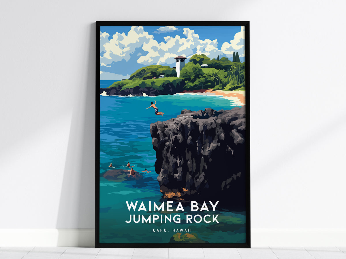 Waimea Bay Jumping Rock, Oahu, Hawaii – Martin & MacArthur