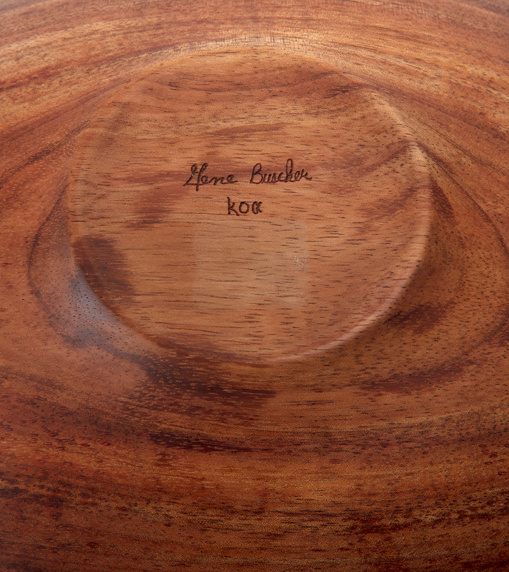Natural Edge Carved Koa Bowl (X-Large) by Gene Buscher – Martin & MacArthur