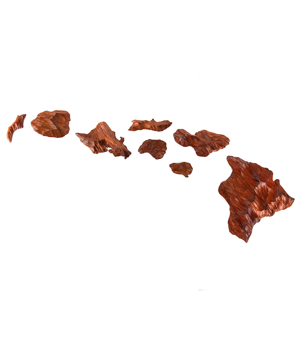 Koa Hawaiian Island Chain Large by Greg Eaves – Martin & MacArthur