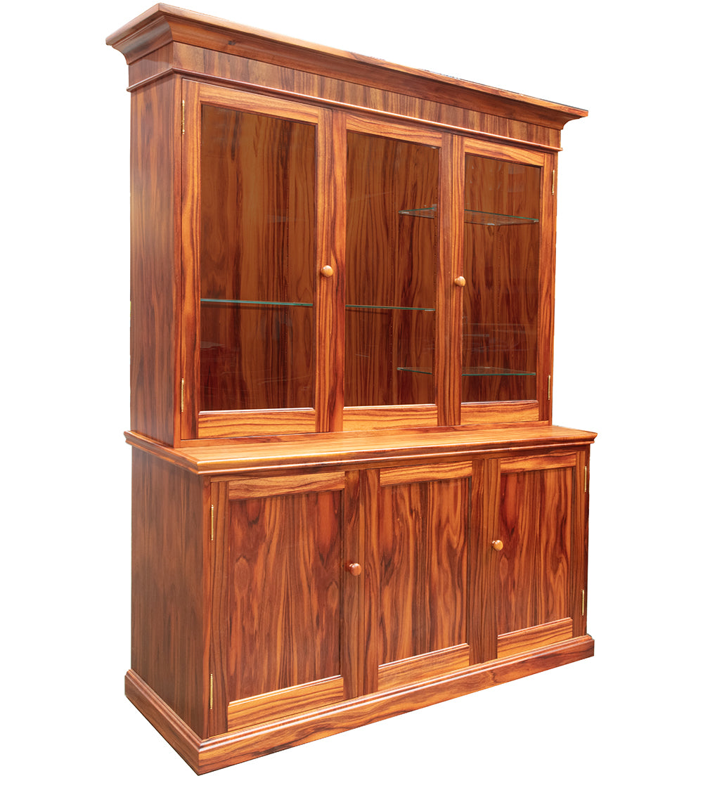 Heritage China Hutch with Three Panels / Two Doors – Martin & MacArthur
