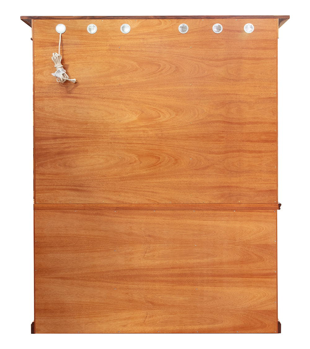 Heritage China Hutch with Three Panels / Two Doors – Martin & MacArthur