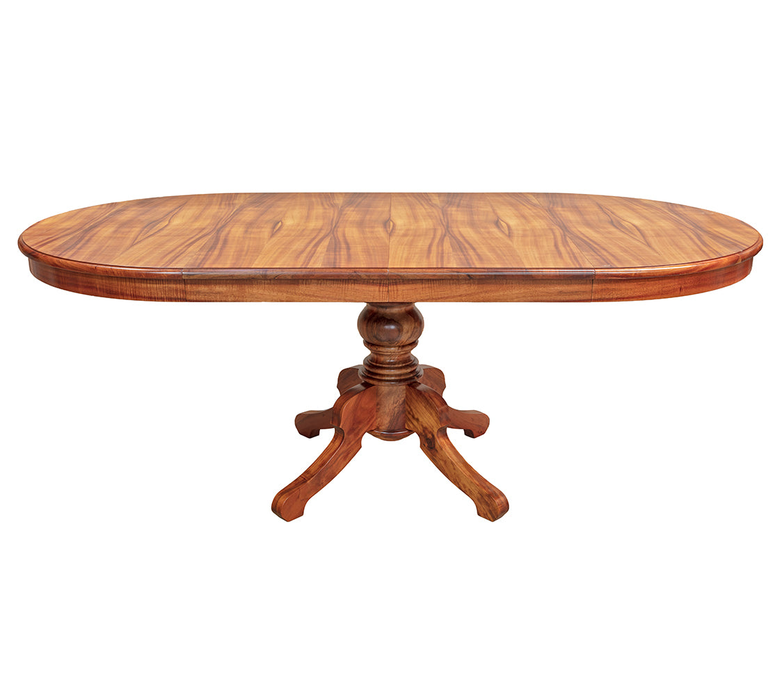Pedestal Dining Table, Round, 2 - 18" Leaves – Martin & MacArthur