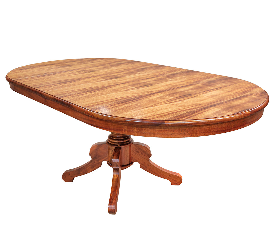 Pedestal Dining Table, Round, 2 - 18" Leaves – Martin & MacArthur