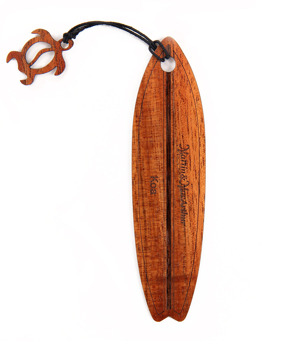 Koa Bookmark - Surfboard – Martin & MacArthur