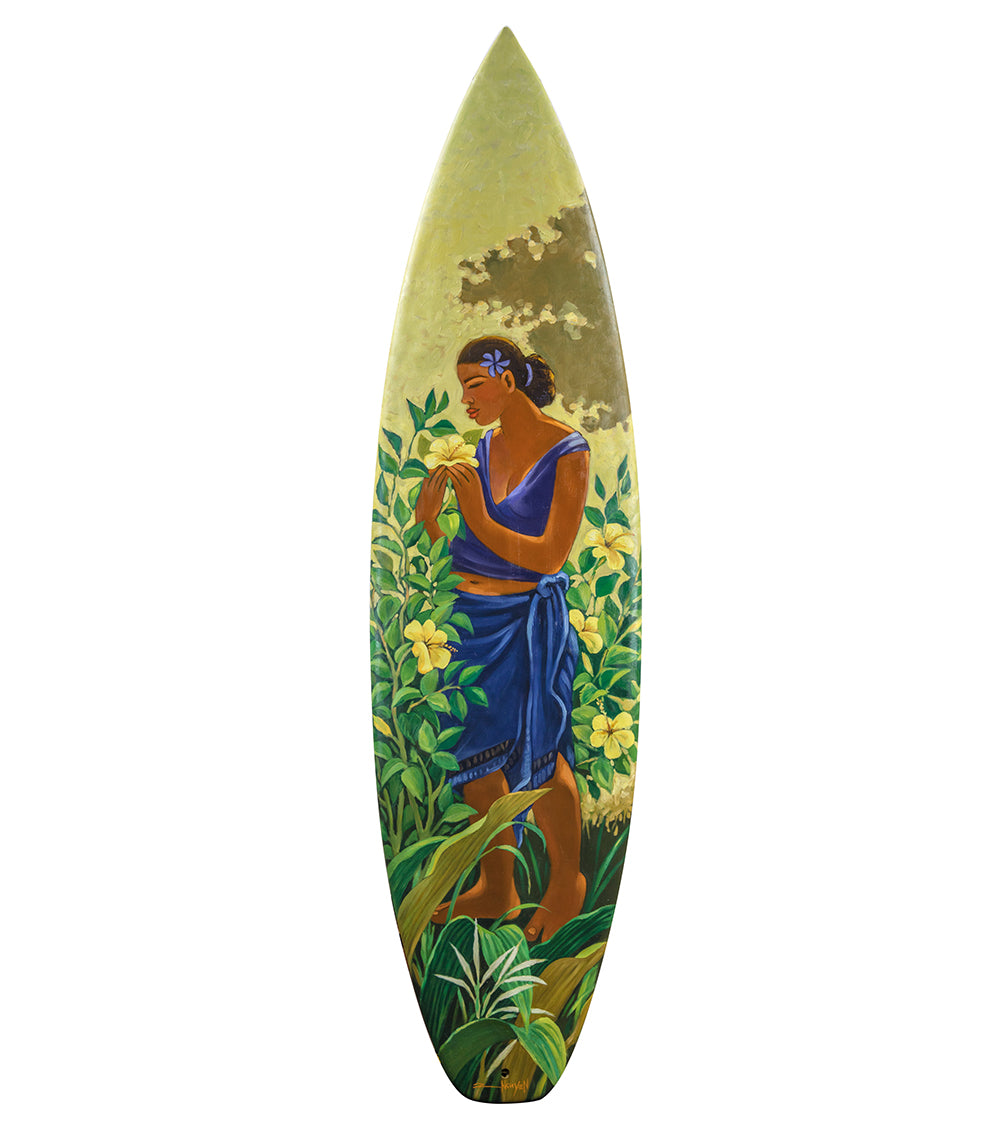 Surfboard "Fragrance of Paradise" by Tim Nguyen – Martin & MacArthur