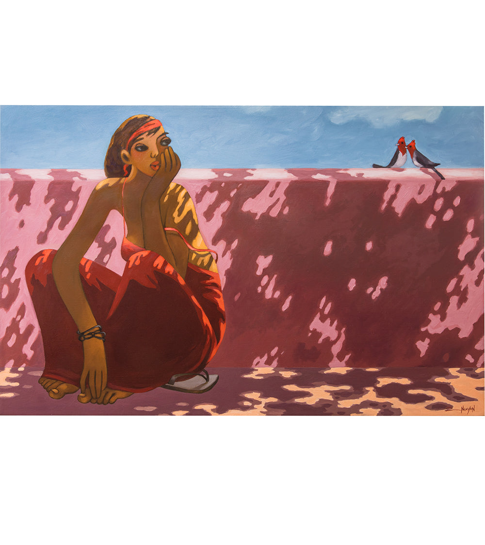 Original Painting: Thinking About It by Tim Nguyen – Martin & MacArthur