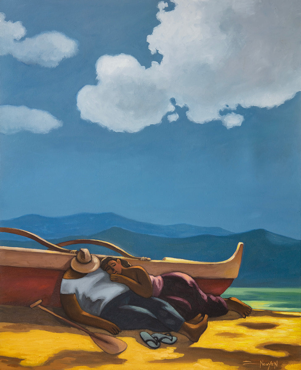 Original Painting: Peaceful Moments by Tim Nguyen – Martin & MacArthur