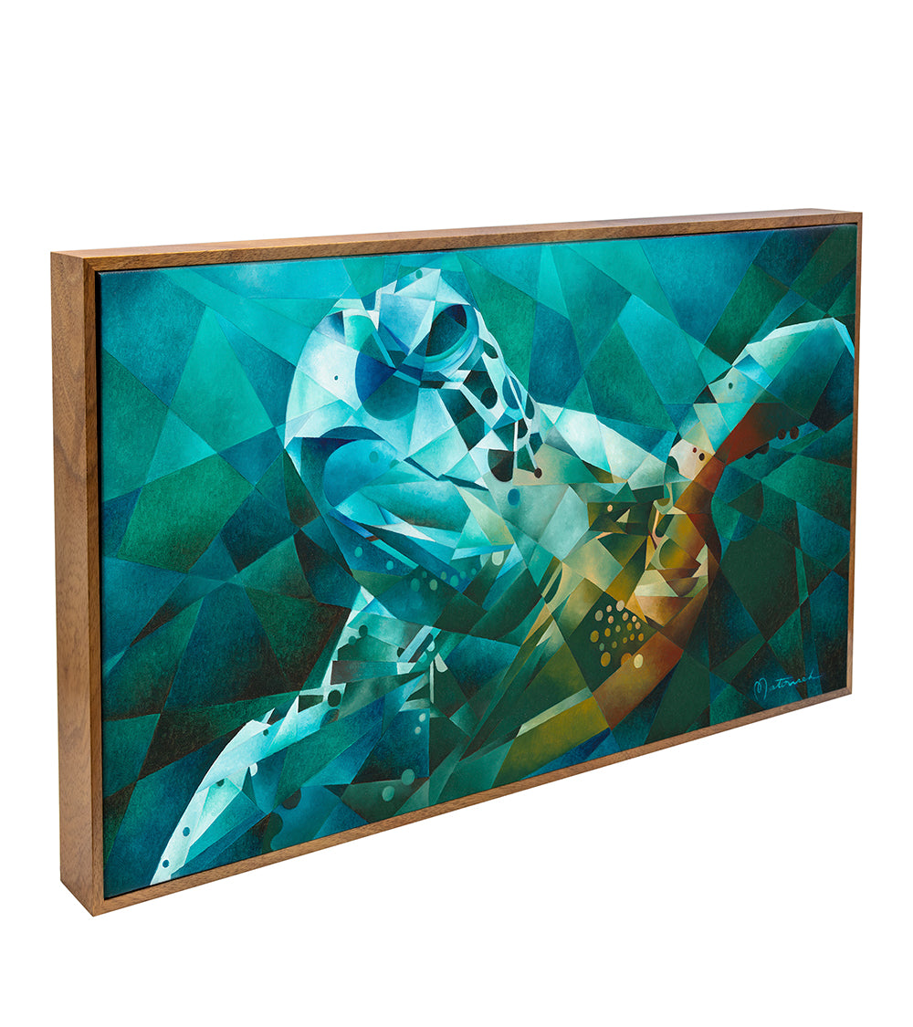 Original Painting Peaceful Honu by TJ Matousek – Martin & MacArthur